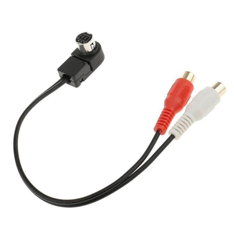 Jual Ai-net Radio To Aux 2 Rca Audio Input Adapter Splitter For Alpine ...