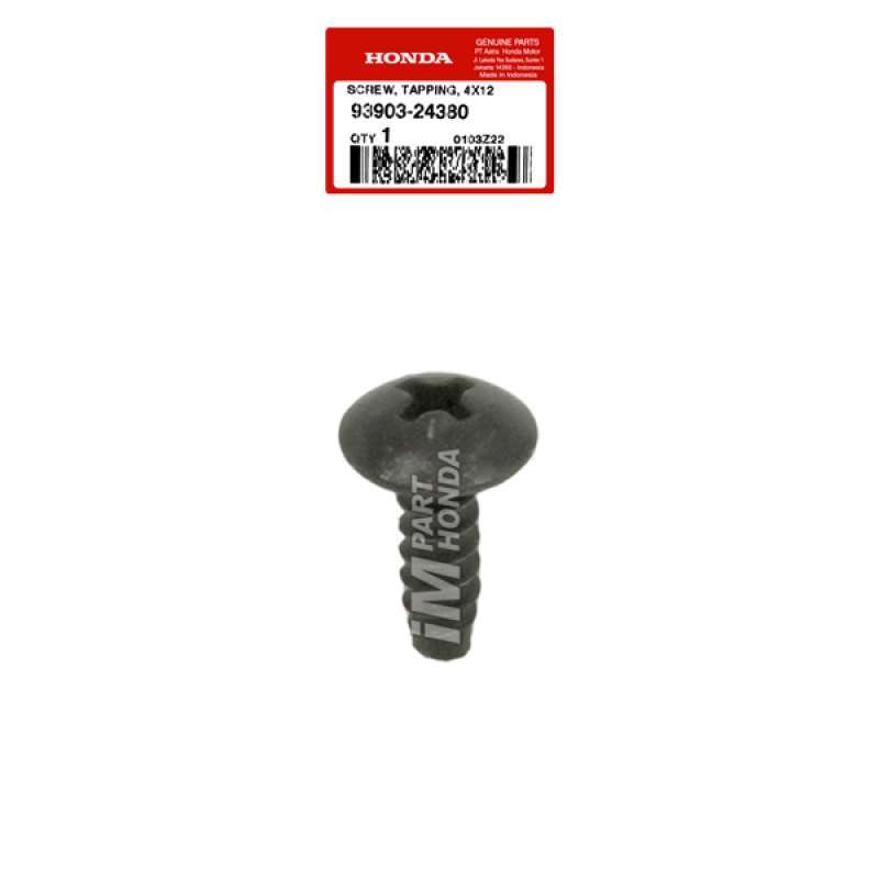 Jual AHM 93903-24380 Baut Ulir Drat Kasar Kecil Pendek Screw Tapping ...