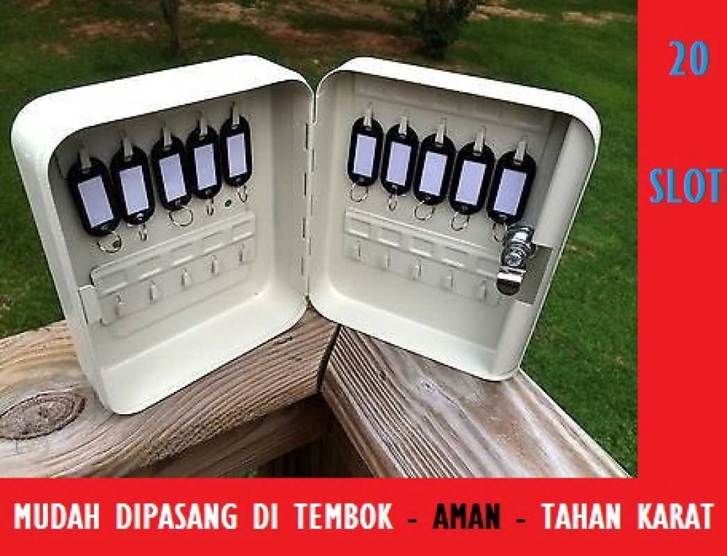 Jual COD KEYBOX KOTAK KUNCI BESI DINDING KEY BOX CABINET KOTAK ...
