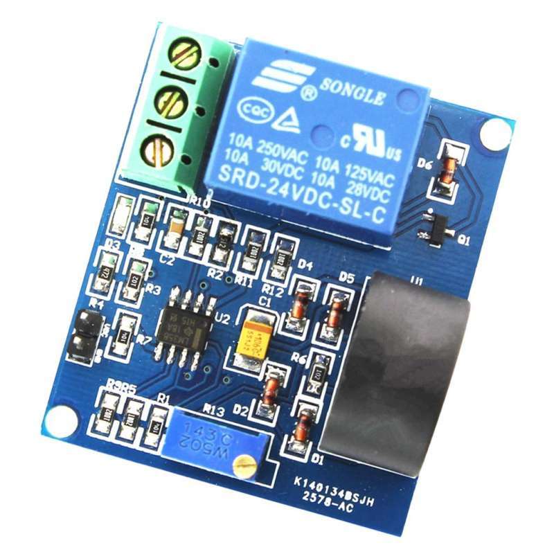 Jual DC24V 5A Over-current Protection Relay Module Flow Protecting ...