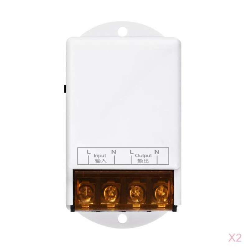 Jual 2Packs Universal Wireless Remote Control Switches AC100V - 240V ...
