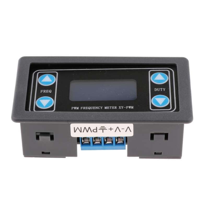Jual Premium PWM Pulse Frequency Meter Adjustable Duty Ratio LCD Signal ...