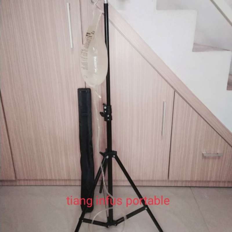 Jual ORIGINAL Tiang Infus Portable Active Inpusion-CAPD ...