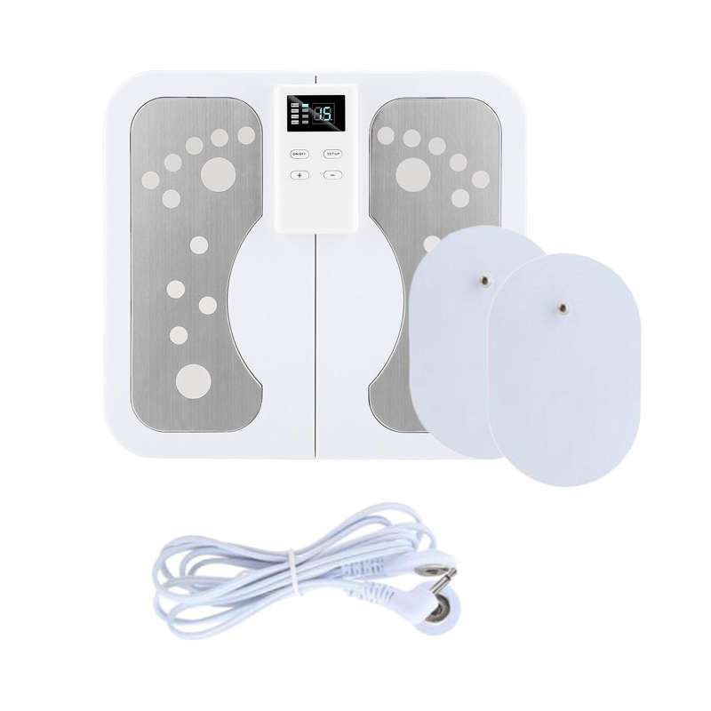 Jual Power Legs Vibration Plate Foot Massager Platform with Rotating W ...