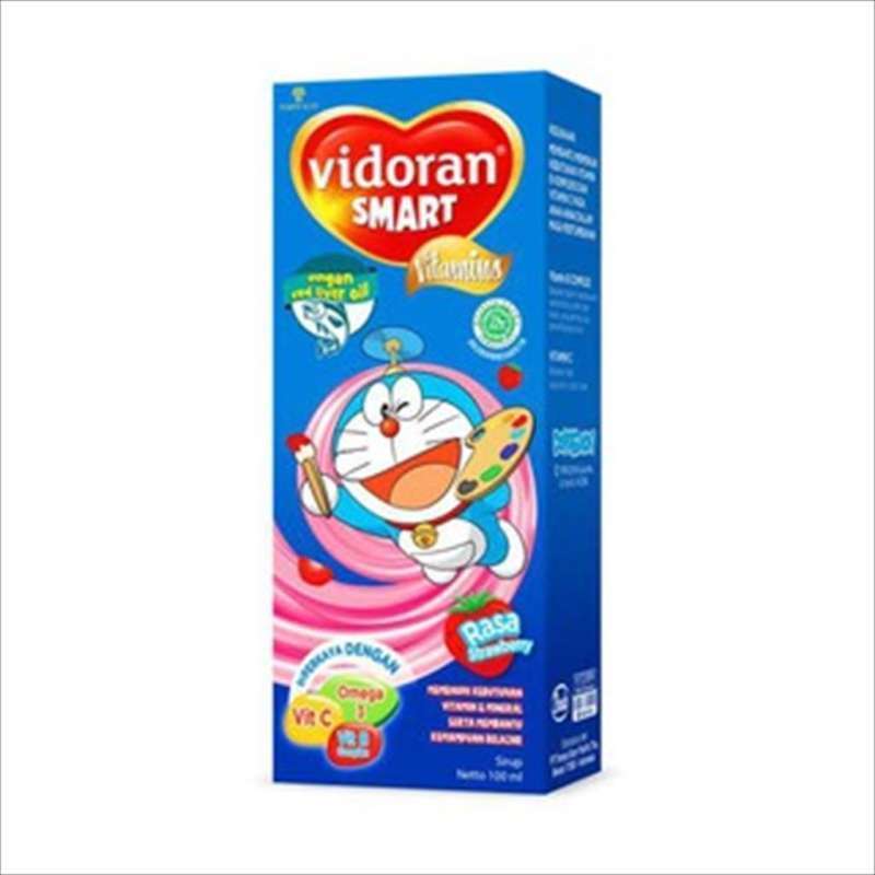 Jual VIDORAN SMART SYRUP 100 ML RASA STRAWBERRY di Seller Dunia chiko ...