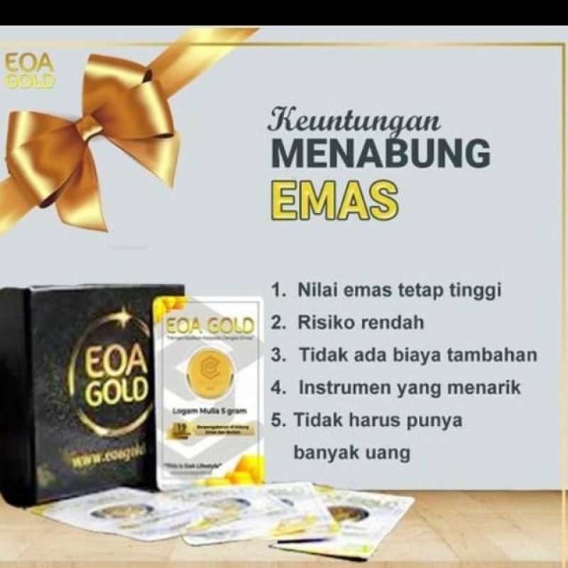 Jual EOA GOLD EMAS LOGAM MULIA ASLI MURNI 24 KARAT INVESTASI TERBAIK ...