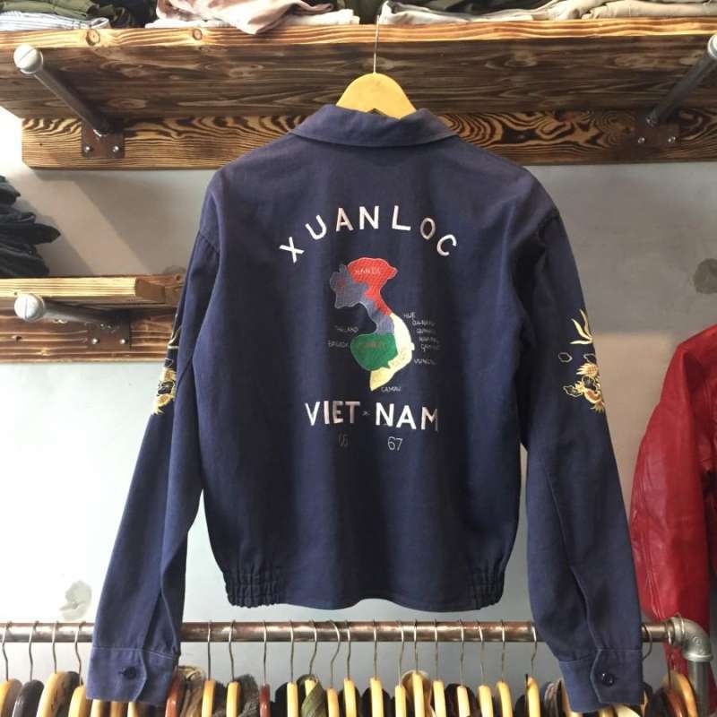 Jual Vintage 60s Style Houston Xuan Loc Vietnam 1966-1967 Sukajan di ...
