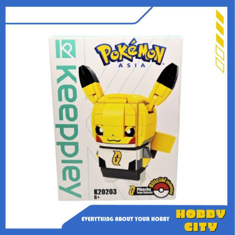 Jual Keepley Brick - Keepley Brick Pikachu Pokemon Team Galactic Di ...