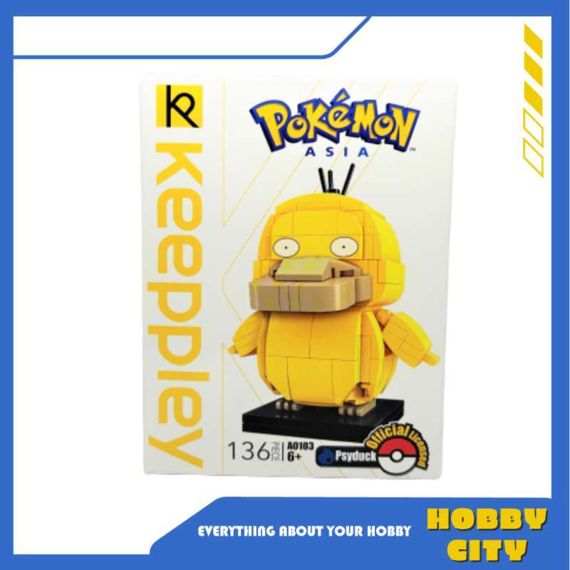 Jual Keepley Brick - Keepley Brick Psyduck Pokemon di Seller Hobby City ...
