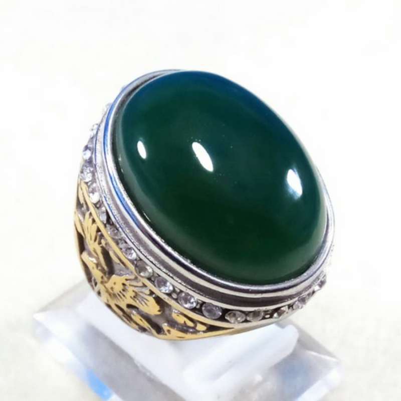 Jual Chrome Chalcedony Natural Ijo Botol Hq Di Seller Poetra Gems Stone ...