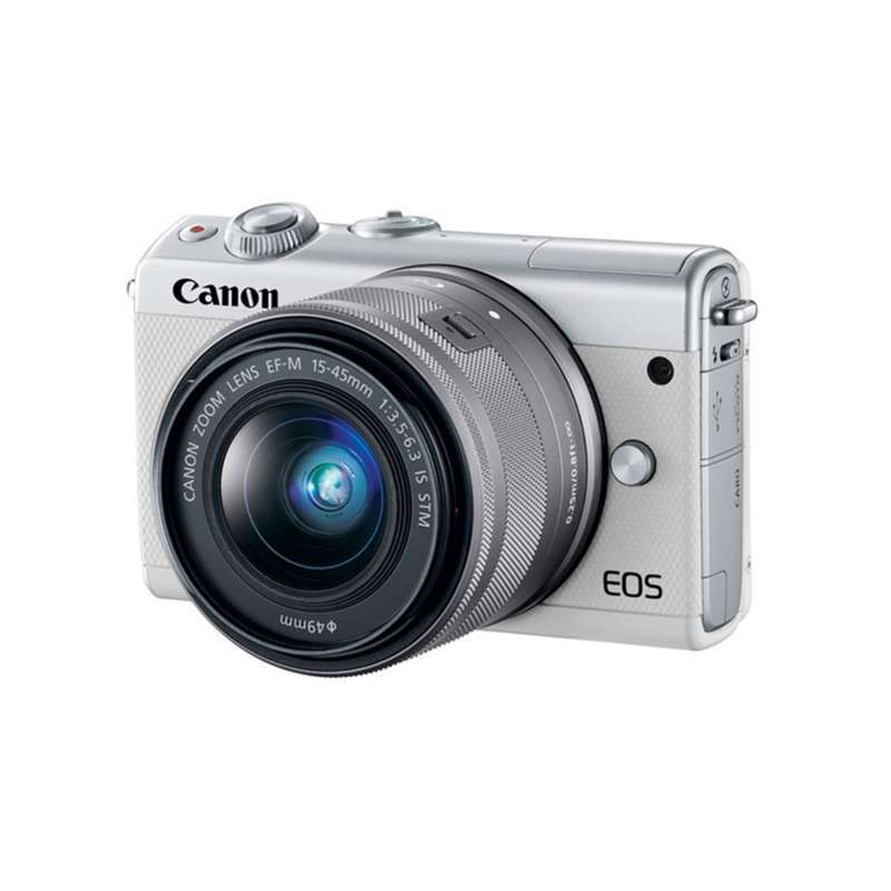 Jual CANON EOS M200 with EF-M15-45mm - White di Seller Marco Online ...