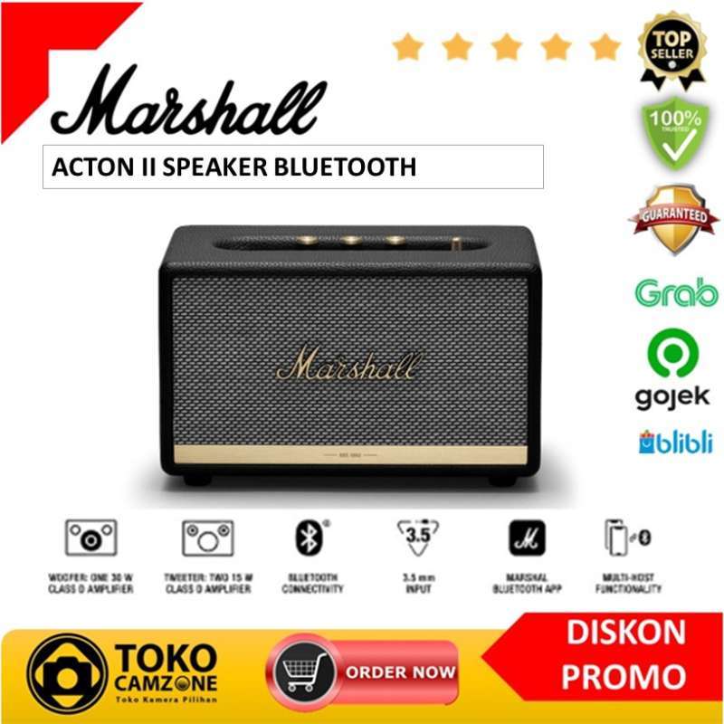 Jual Marshall Acton Ii Black Original, Murah & Diskon Juni 2024 | Blibli