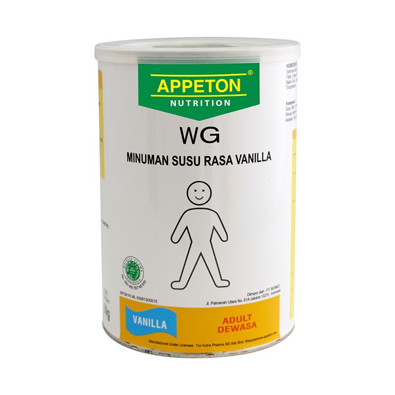 Promo Appeton Weight Gain Vanilla Susu [450 g] Diskon 5% di Seller ...