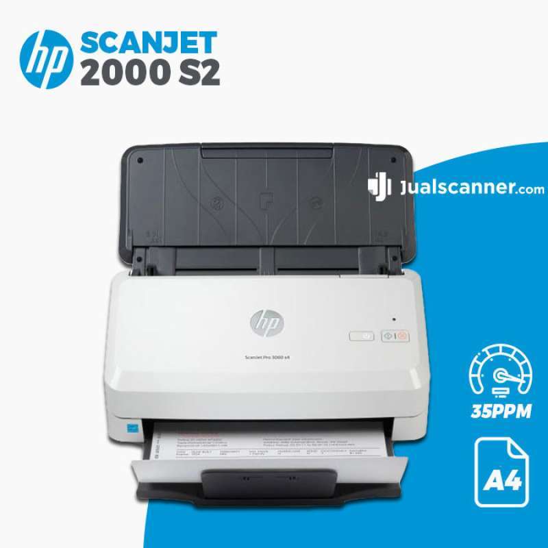 Jual Scanner HP Scanjet 2000 S2 ADF - 35 Lembar/Menit - (A4/Legal/Folio ...