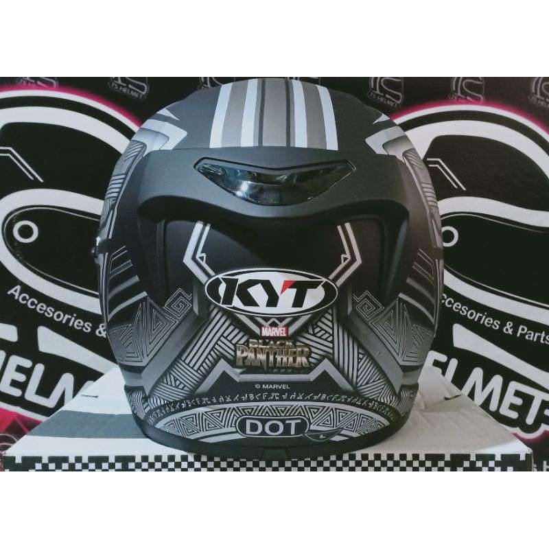 Promo Helm Kyt K2 Rider Black Panther Limited Edition Diskon 3% Di ...