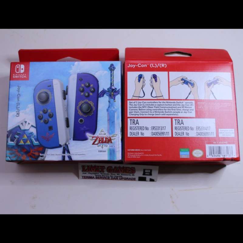 Jual Joycon The Legend of Zelda Skyward Sword HD Edition N Switch di ...