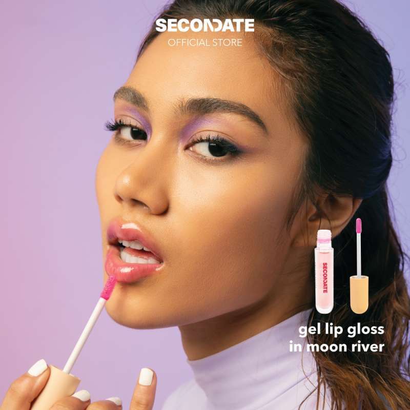 Jual SECONDATE Gel Lip Gloss in Moon River di Seller Secondate Official ...