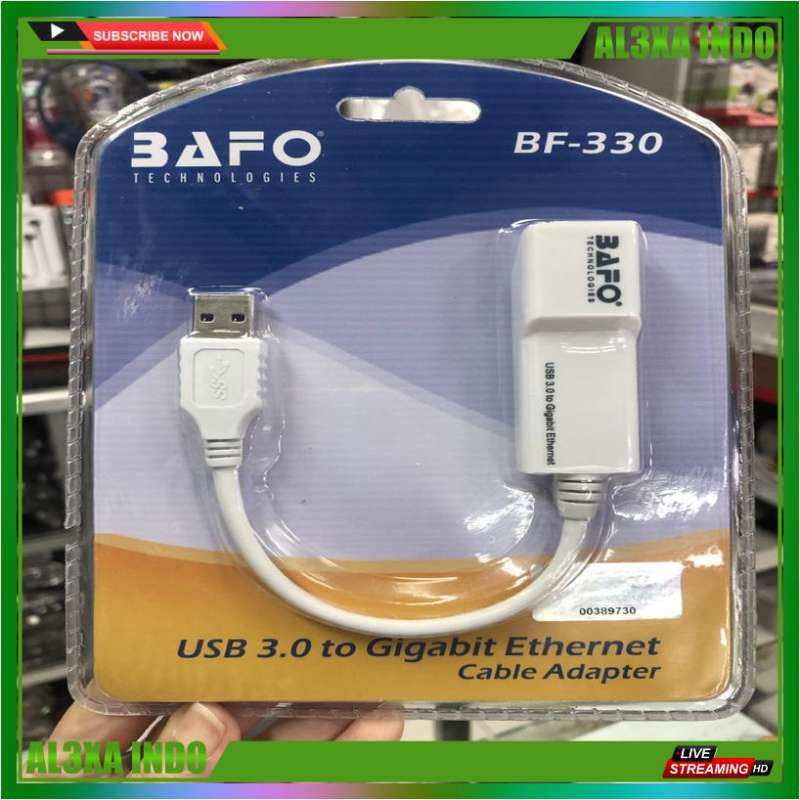 Jual Bafo Bf330 Usb 3.0 To Lan Bf-330 Usb3.0 To Ethernet Cable Adapter ...