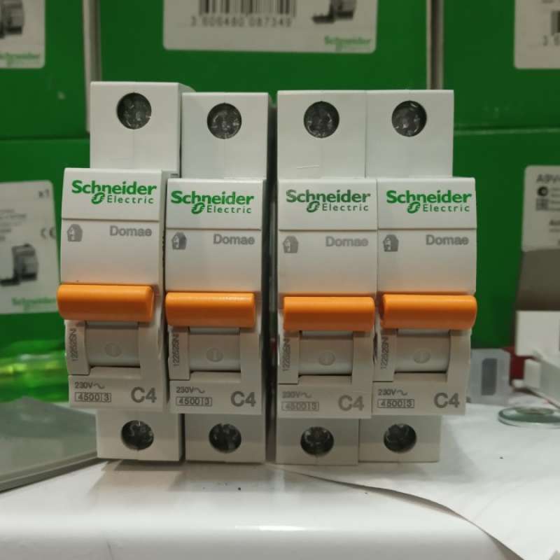 Jual mcb schneider 1p 1phase 4a c4 di Seller Berkah_ shop - Wanajaya ...