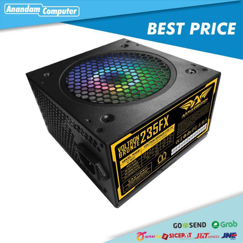 Jual Armaggeddon Voltron Bronze 235fx Led 470w Power Supply Psu Di Seller Anandam.id Official ...