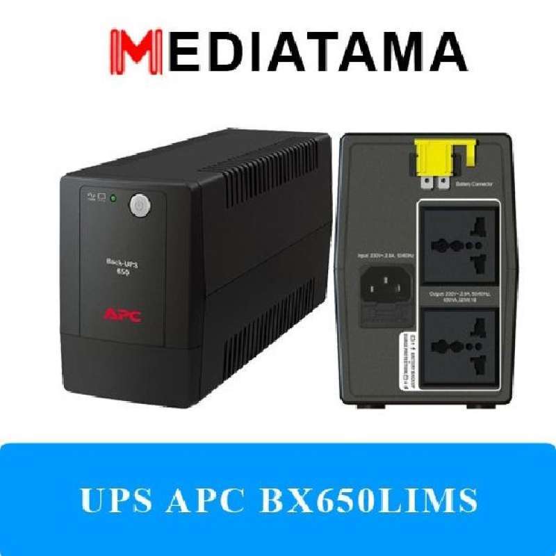 Jual Ups Apc Bx650li-ms 650va Line Interactive Di Seller Mediatamait ...