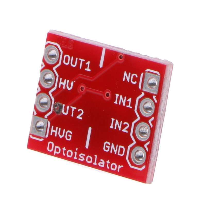 Jual 2xred 2 Channel Opto-isolator Breakout For Optoisolator ...