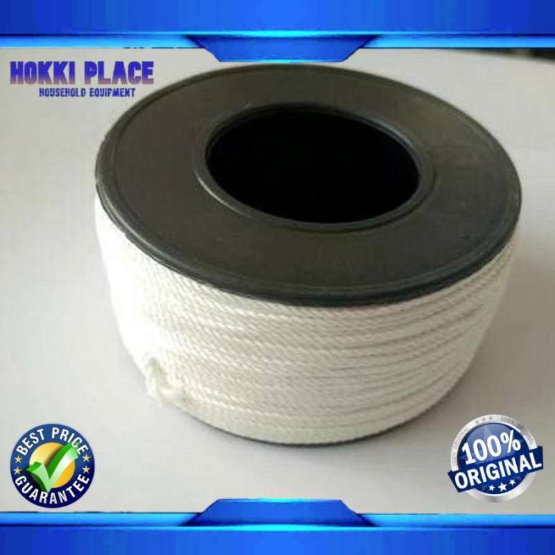 Jual BENANG NILON JUMBO BENANG BANGUNAN PUTIH 30 METER di Seller HOKKI ...