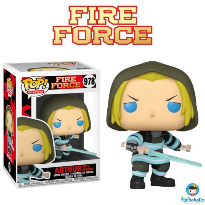 Jual Funko POP! Animation Fire Force - Arthur with Sword #978 di Seller ...