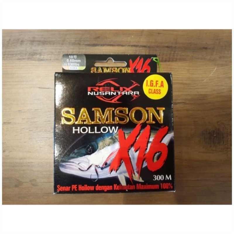 Jual Senar Samson X16 Pe 10 Hollow 300 Meter Relix Nusantara Kode 210 ...
