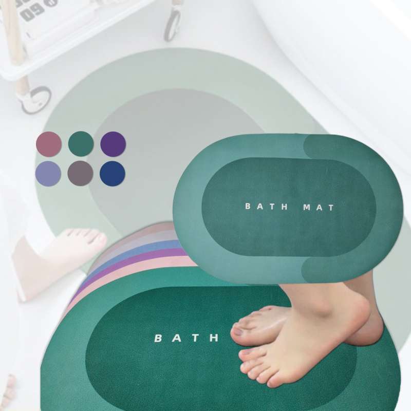 Jual Rb-c458 Keset Diatomite Keset Kaki Kamar Mandi Serap Air Keset ...