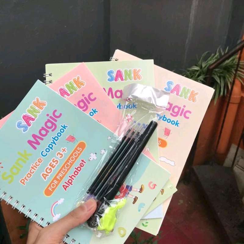 Jual Sank Magic Book 1 Paket / buku sank magic set/ buku belajar ...