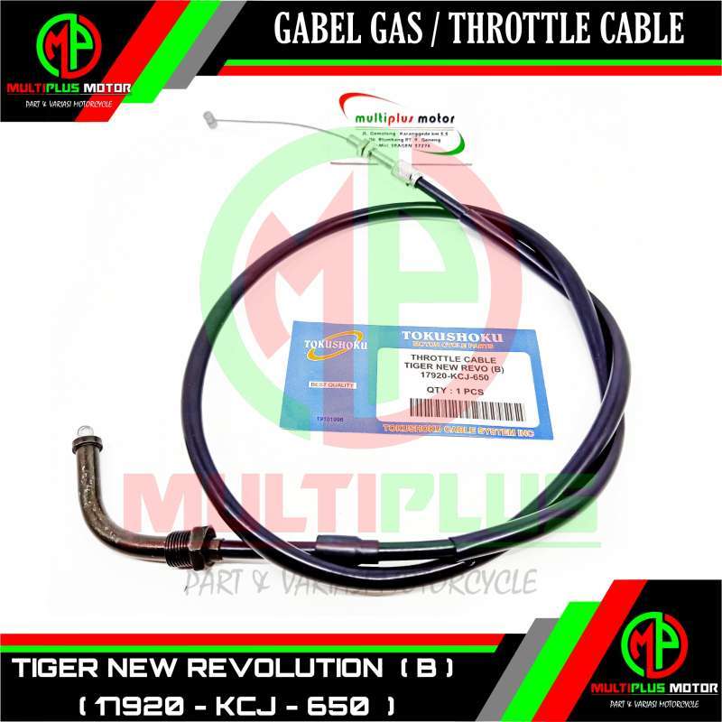 Jual Kabel gas Tali gas Olor gas Throttle cable atas+bawah TIGER REVO ...