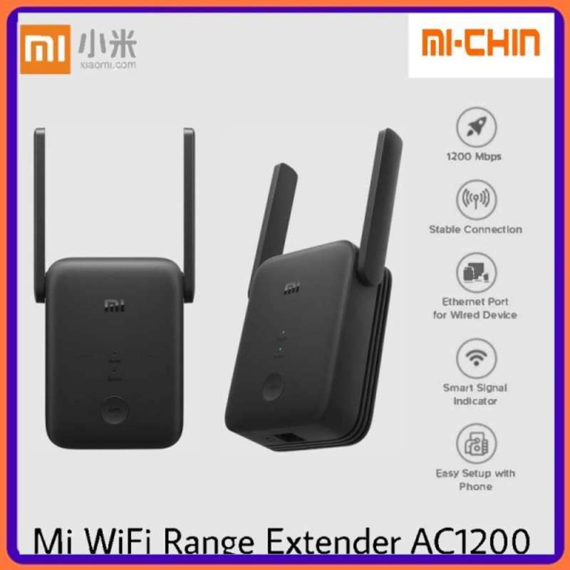 Promo Xiaomi Mi Wifi Range Extender Ac1200 Penguat Signal Wifi 1200 Mbps Diskon 5% di Seller ...