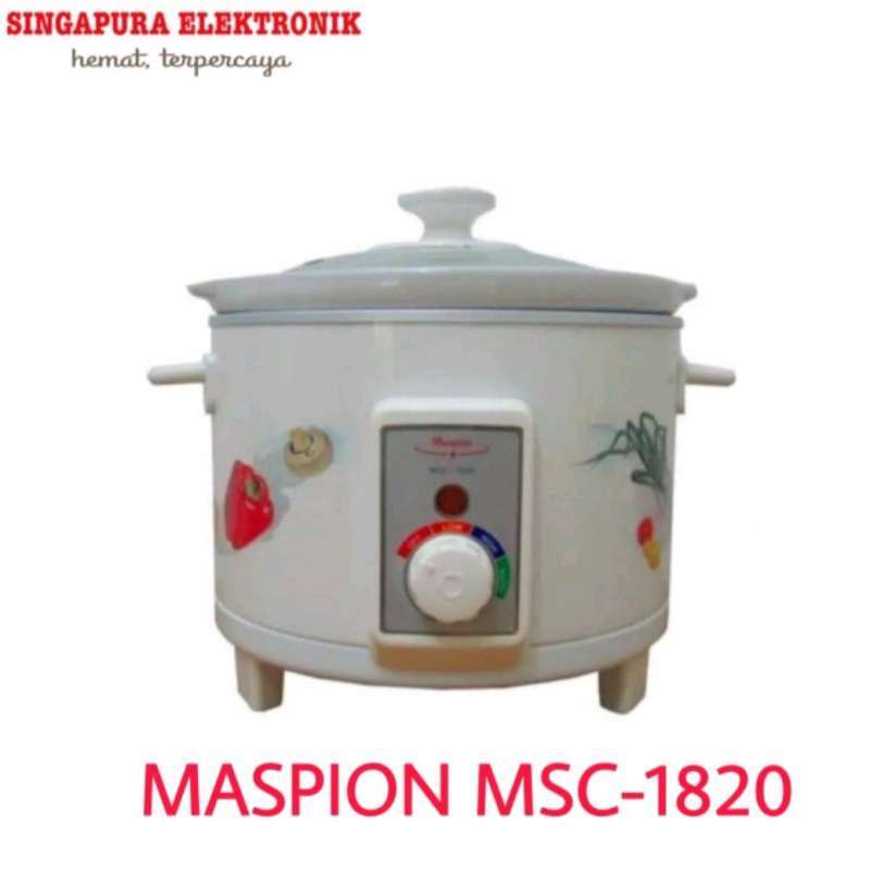 Jual Maspion Slow Cooker Msc-1820 Di Seller Singapura Elektronik ...