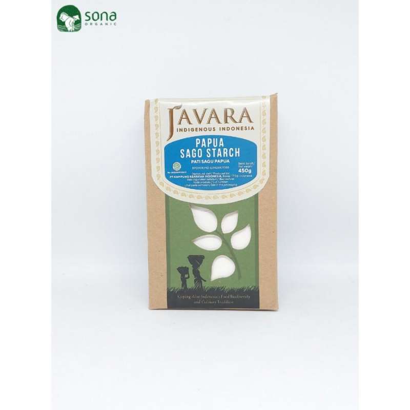 Jual Tepung Pati Sagu Papua 450gr - Javara- Sago Starch Flour -Gluten ...