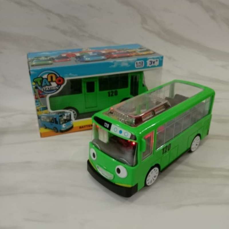 Jual MAINAN TAYO HIJAU BERNYANYI BUS TAYO LAMPU MUSIK di Seller shophouse - Pegadungan, Kota ...