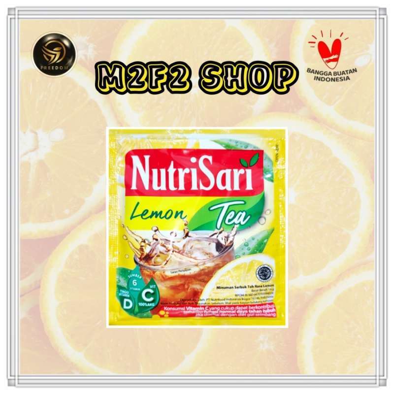 Promo Nutrisari Minuman Serbuk | Rasa Lemon Tea Sachet - 14 Gr (kemasan ...