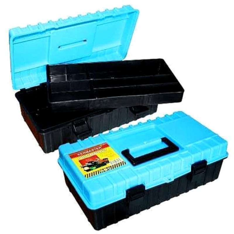 Jual Toolbox KENMASTER JUMBO B380 Tools Organizer Tool Box Tool Kit ...