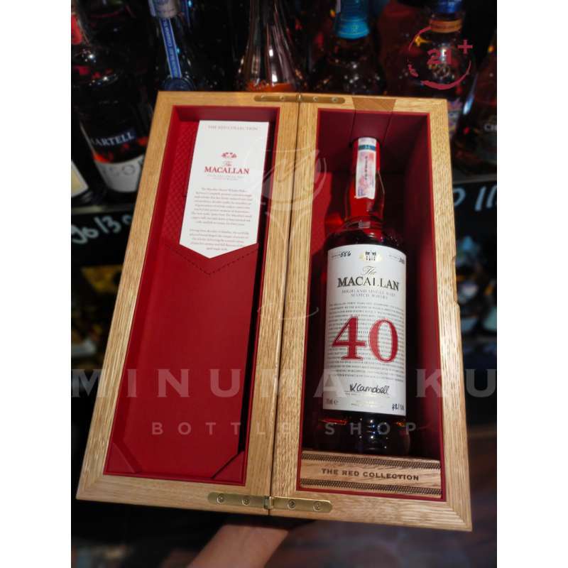 Jual The Macallan Red Collection 40 Years Old di Seller Minumanku ...