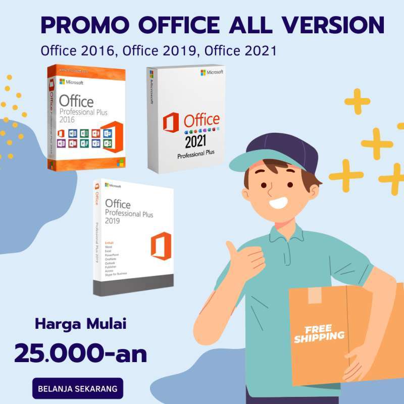 Jual Microsoft Office 2019 Pro Plus Retail Lifetime - 2016 di Seller Go ...