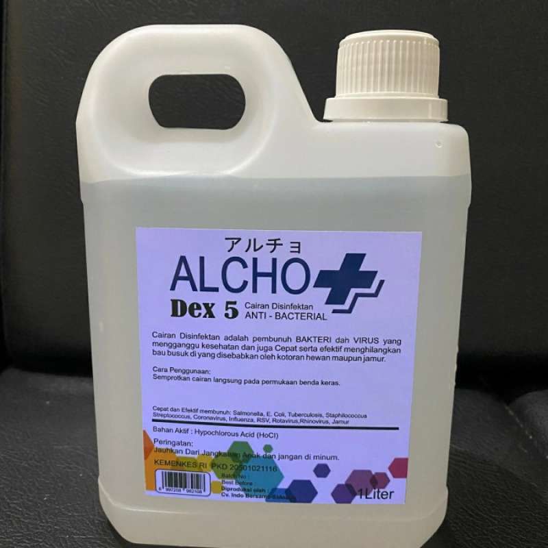 Jual Desinfektan / Disinfektan Siap Pakai Sudah Kemenkes 1L di Seller ...