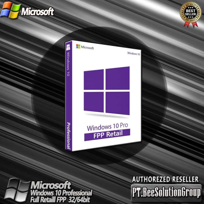 Jual Microsoft Windows 10 Professional Full Retaill Fpp Di Seller ...