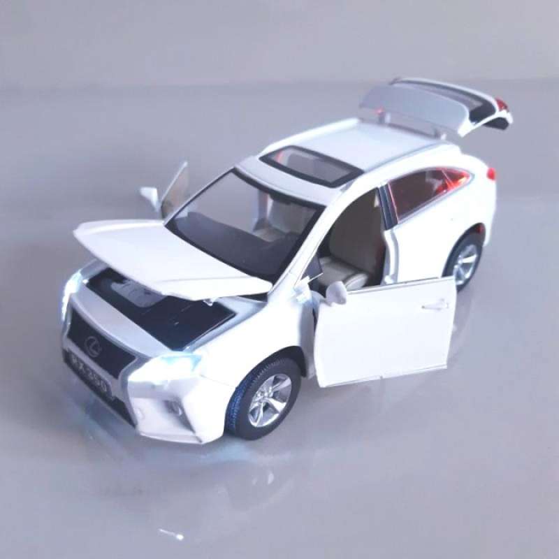 Jual Diecast Mobil Lexus Rx350 1:32 Alloy Miniatur Suv Pullback Roda ...