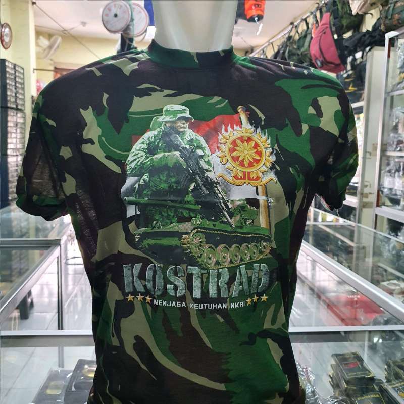 Jual Baju Loreng Kostrad 🏷️ Model Premium Original Terbaru & Harga ...