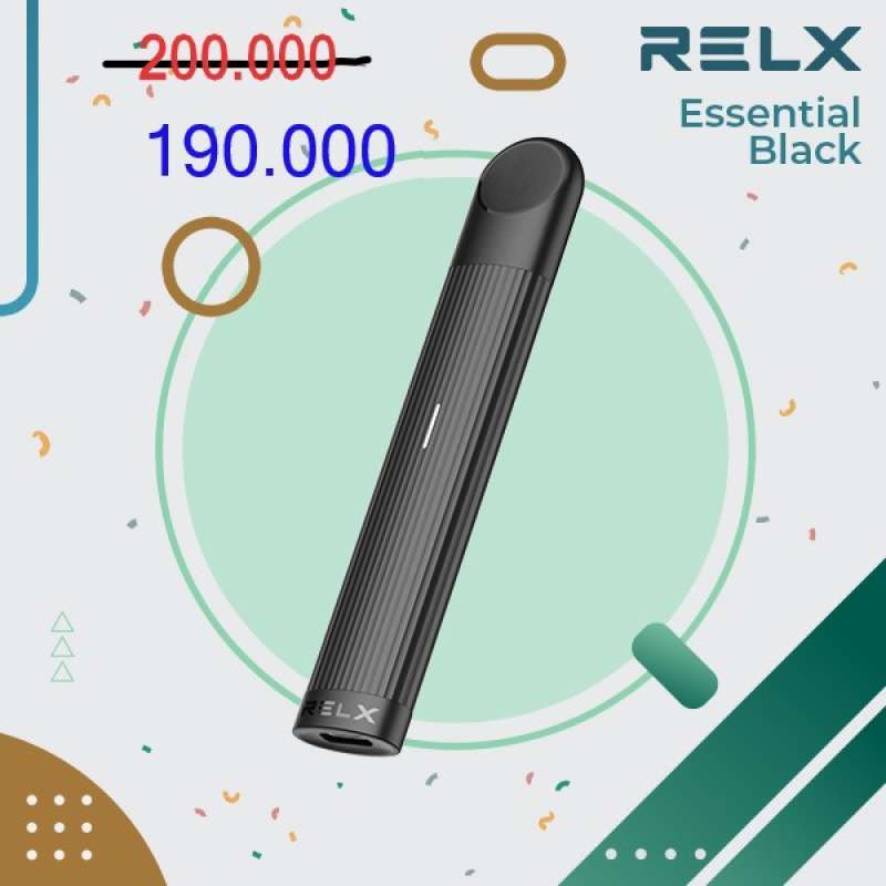 Jual RELX ESSENTIAL DEVICE BLACK di Seller LARISMART - Gunung Sahari ...