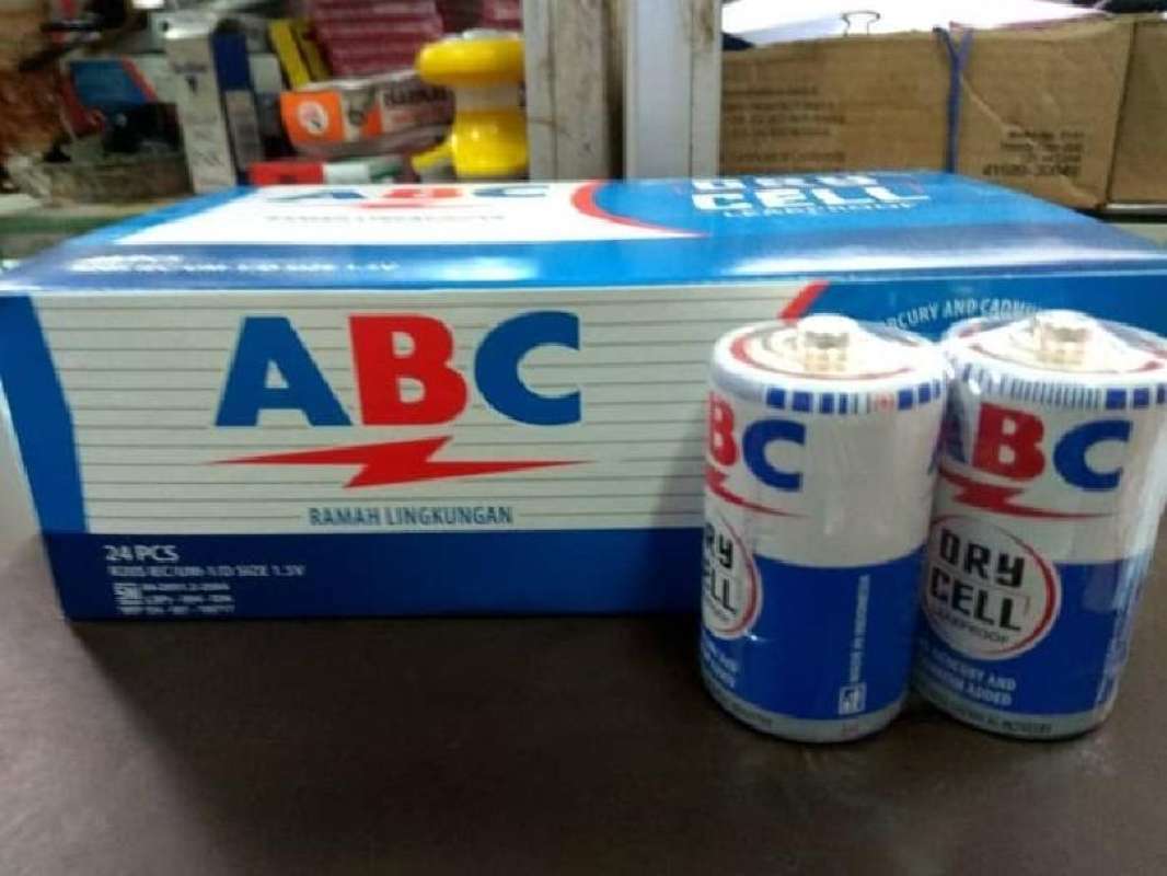 Jual Baterai Abc Besar / Tipe D (2 Pcs) Di Seller Wahana Atk - Lontar ...