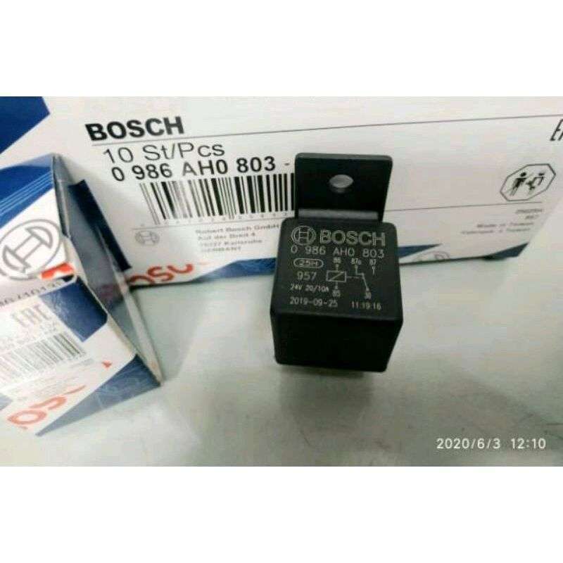 Jual Relay Bosch 24v 10/20a Kaki 5 Pemutus Original Made In Taiwan Di Seller Silver Horse Acc ...