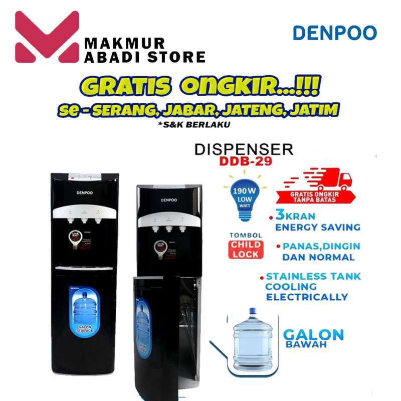 Promo DISPENSER GALON BAWAH PIPA STAINLESS DDB 29 Diskon 17% di Seller ...