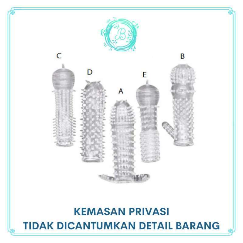 Promo Kondom Silikon Bergerigi Bisa Dicuci Reusable Silicone Condom ...