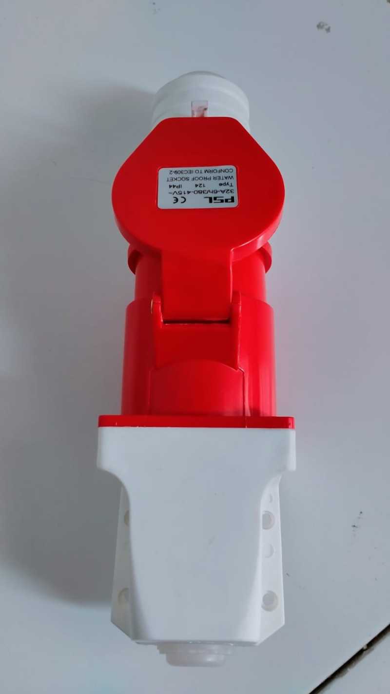 Promo Industrial Socket 4p 32a 124 Merk Psl Diskon 49% Di Seller ...